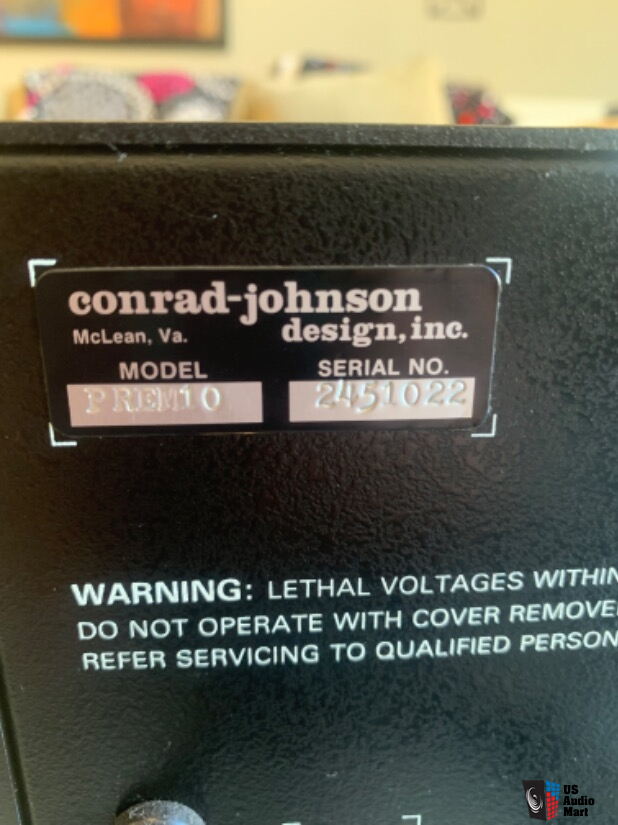 Conrad Johnson Premier 10 Photo #5498985 - US Audio Mart