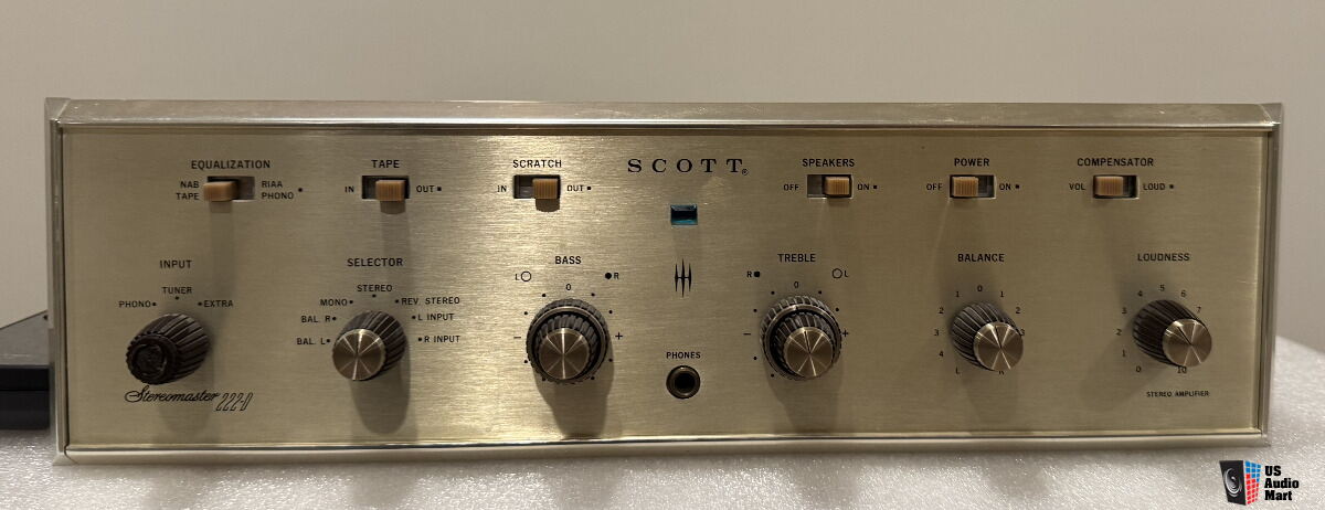 Mapleshade Modified Scott 222D Tube Amplifier Photo #5501192 - US Audio ...