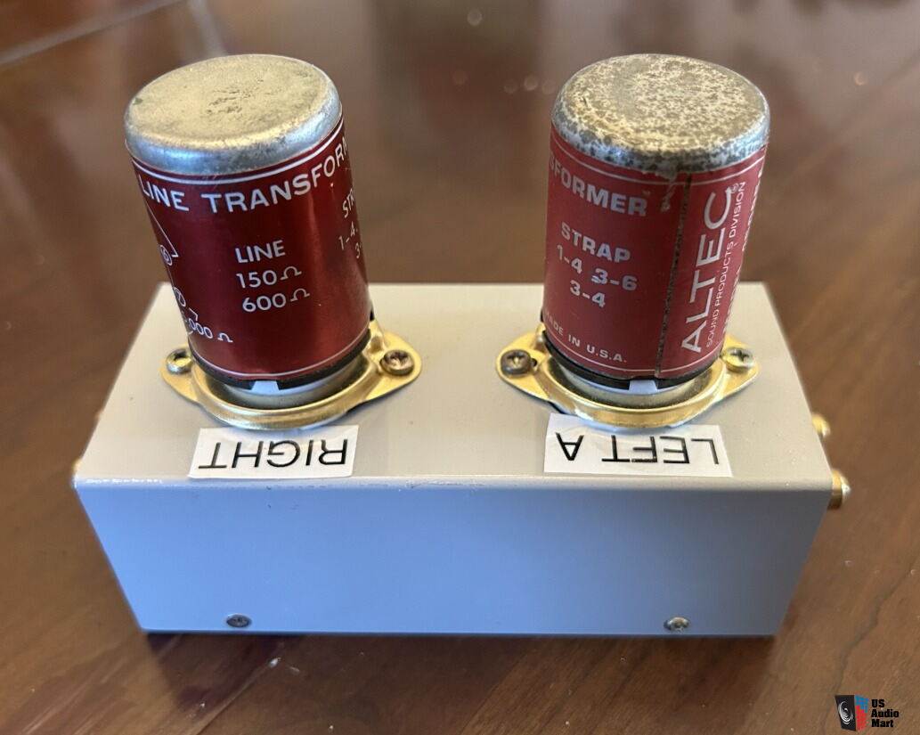 Altec Step up transformer for MC cartridges Photo #5502607 - US Audio Mart