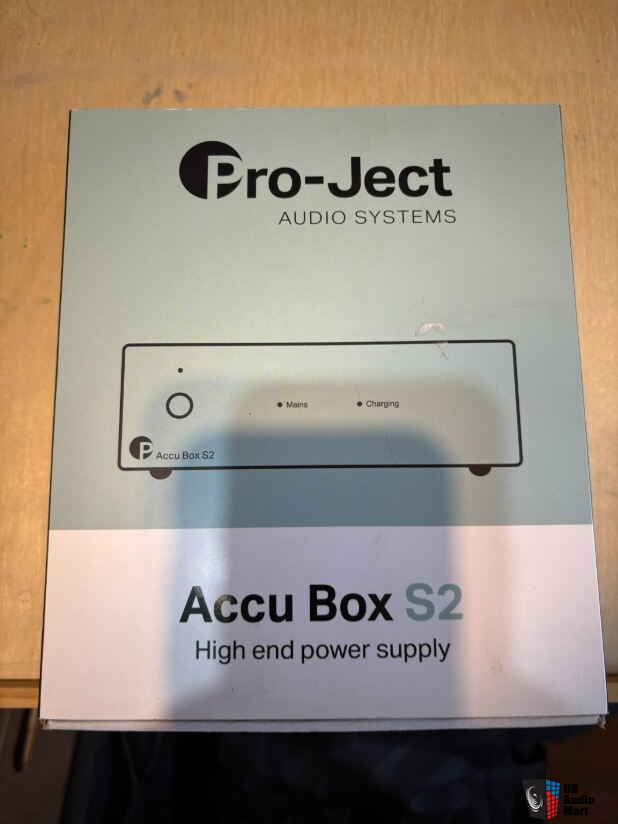 Pro-Ject Tube Box s2 with Accu-Box s2 power supply Photo #5503511 - US ...