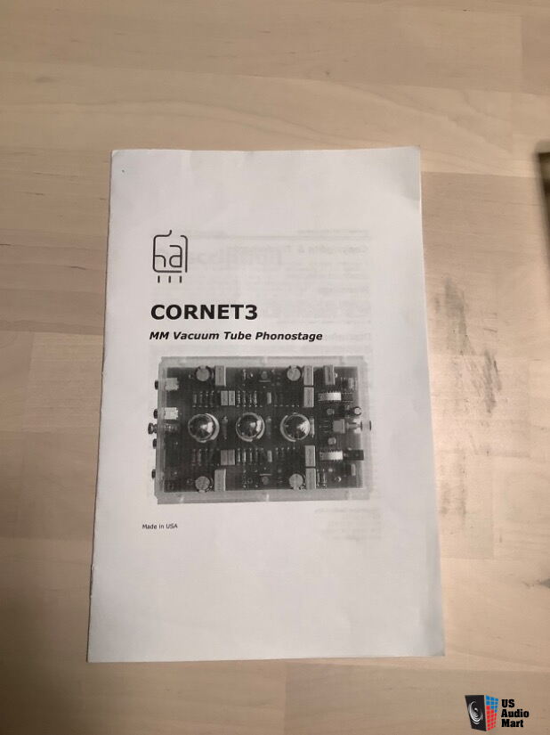 Hagerman Cornet 3 Phono Stage w/ upgraded tubes Photo #5504001 - US ...