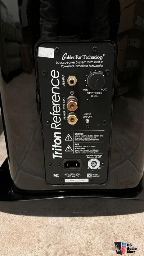 GoldenEar Triton Reference Floorstanding (pair) Photo #5504223 - US ...