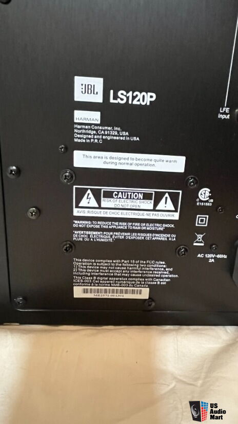 JBL Synthesis LS120P Sub Woofer Photo #5504280 - US Audio Mart