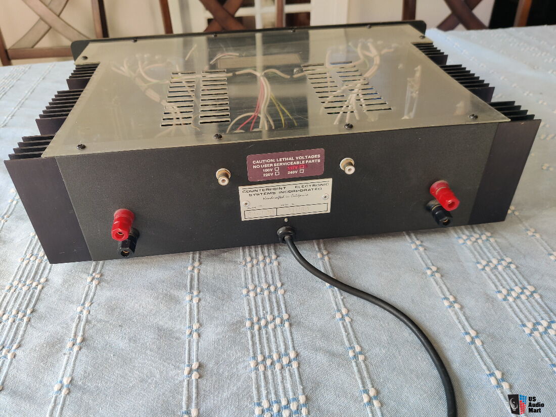 Counterpoint SA100 Tube/MOSFET Power Amp Photo #5505342 - US Audio Mart