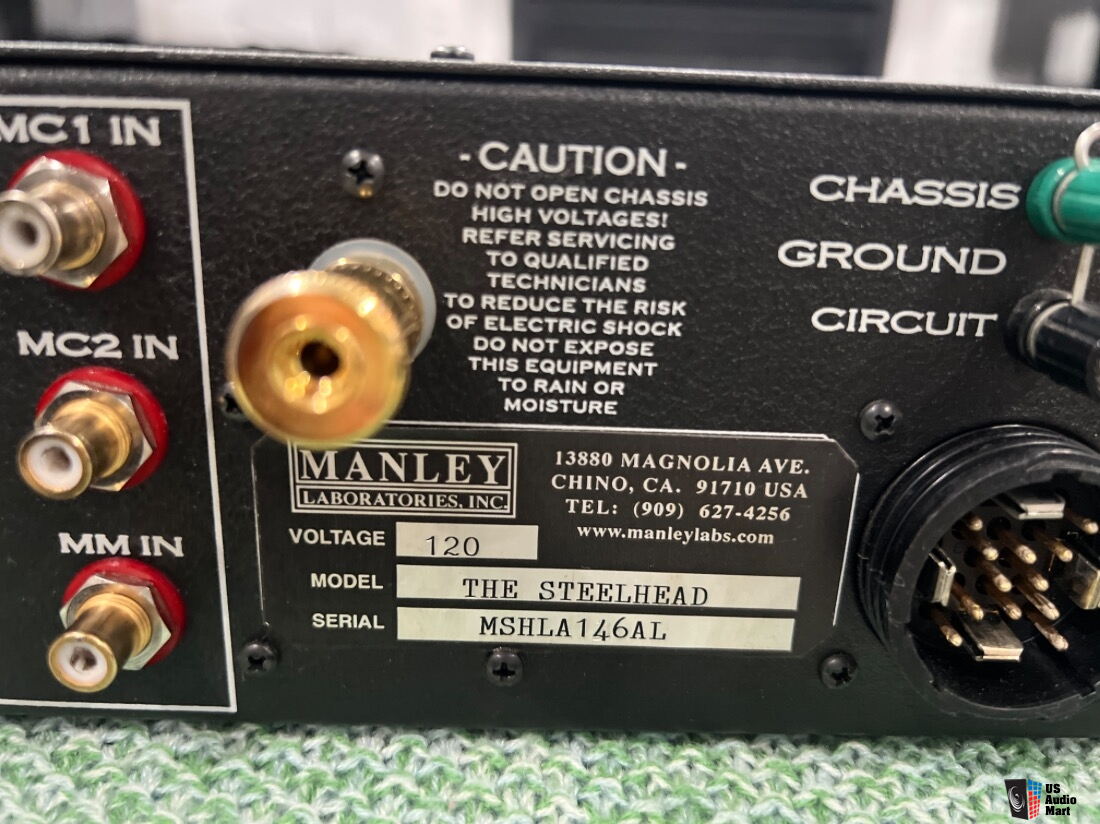 Manley Steelhead V2 Tube Phono preamp Photo #5505376 - US Audio Mart