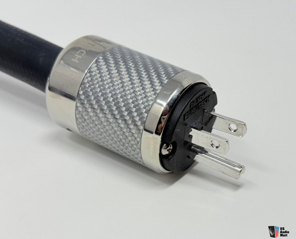 1.5 M Furutech Power Cord: Furutech DPS 4 + Furutech FI-50 Rhodium ...