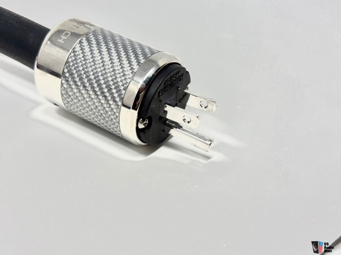 1.5 M Furutech Power Cord: Furutech DPS 4 + Furutech FI-50 Rhodium ...