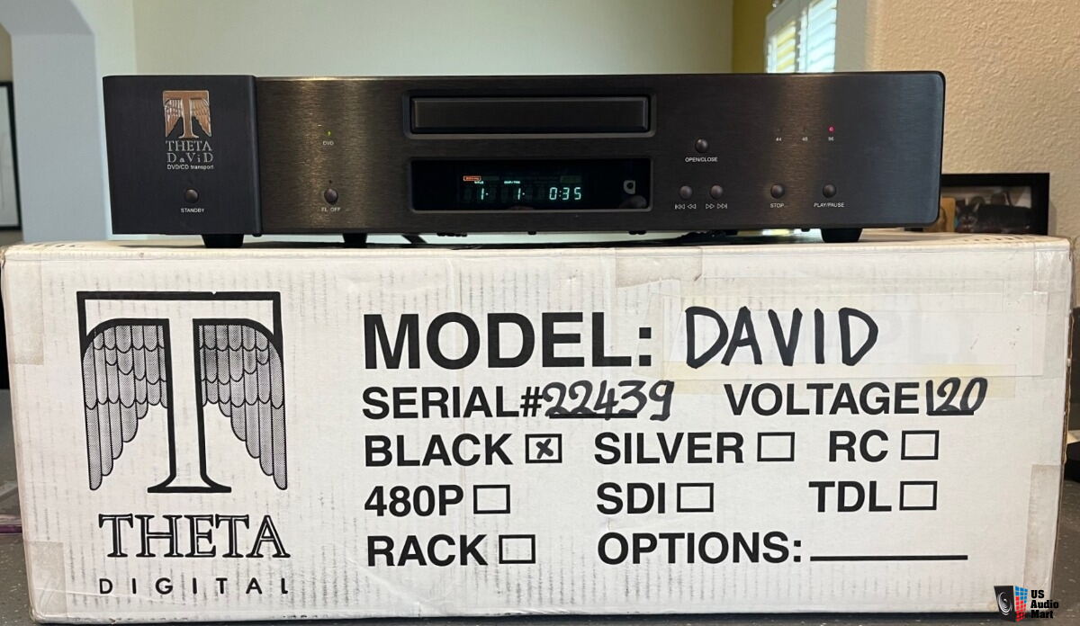 Theta Digital David CD/DVD Transport Photo #5506448 - US Audio Mart