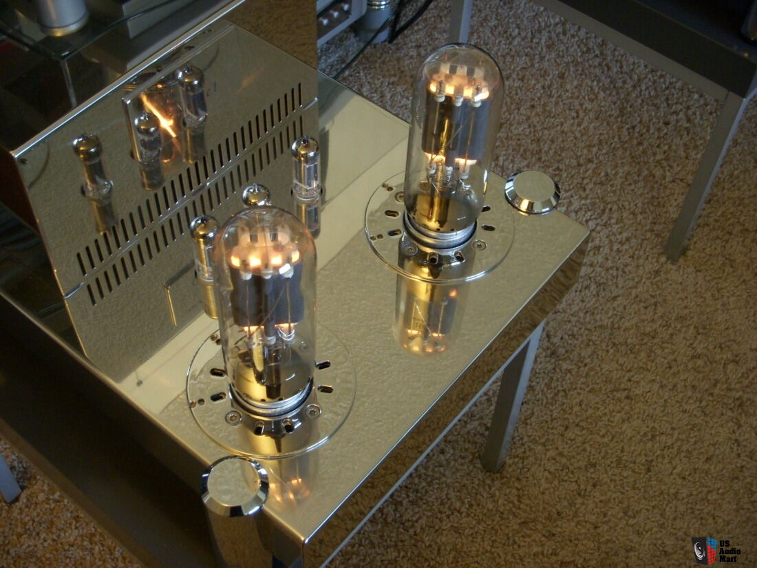 ART AUDIO QUARTET TUBE MONO POWER Amplifiers Chrome Version In ...