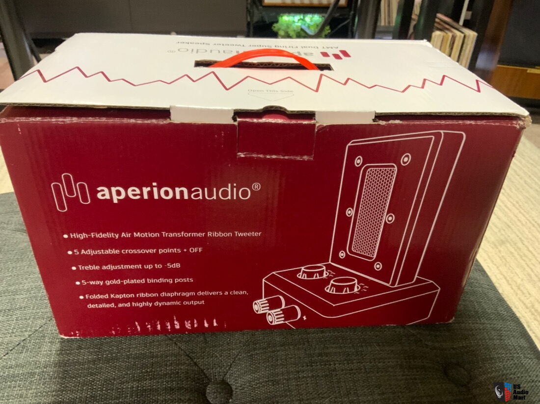 Aperion DST Dual Firing AMT Super Tweeter Pair Photo #5507989 - US ...