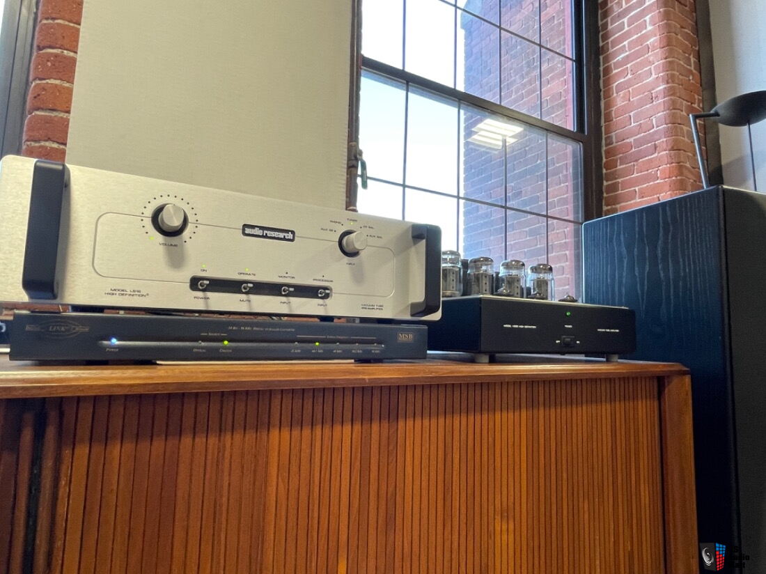 Audio Research, VS55 Power Amp & LS16 6922 Linestage - Dynamic Duo ...