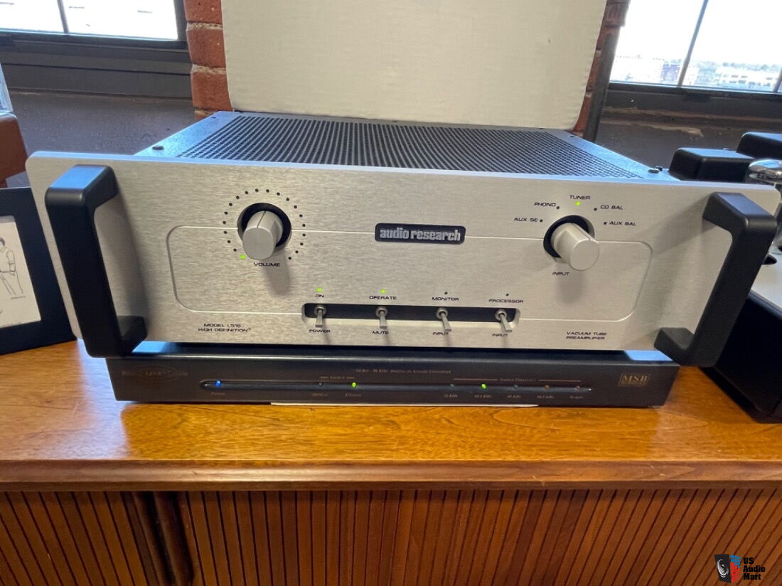 Audio Research, VS55 Power Amp & LS16 6922 Linestage - Dynamic Duo ...