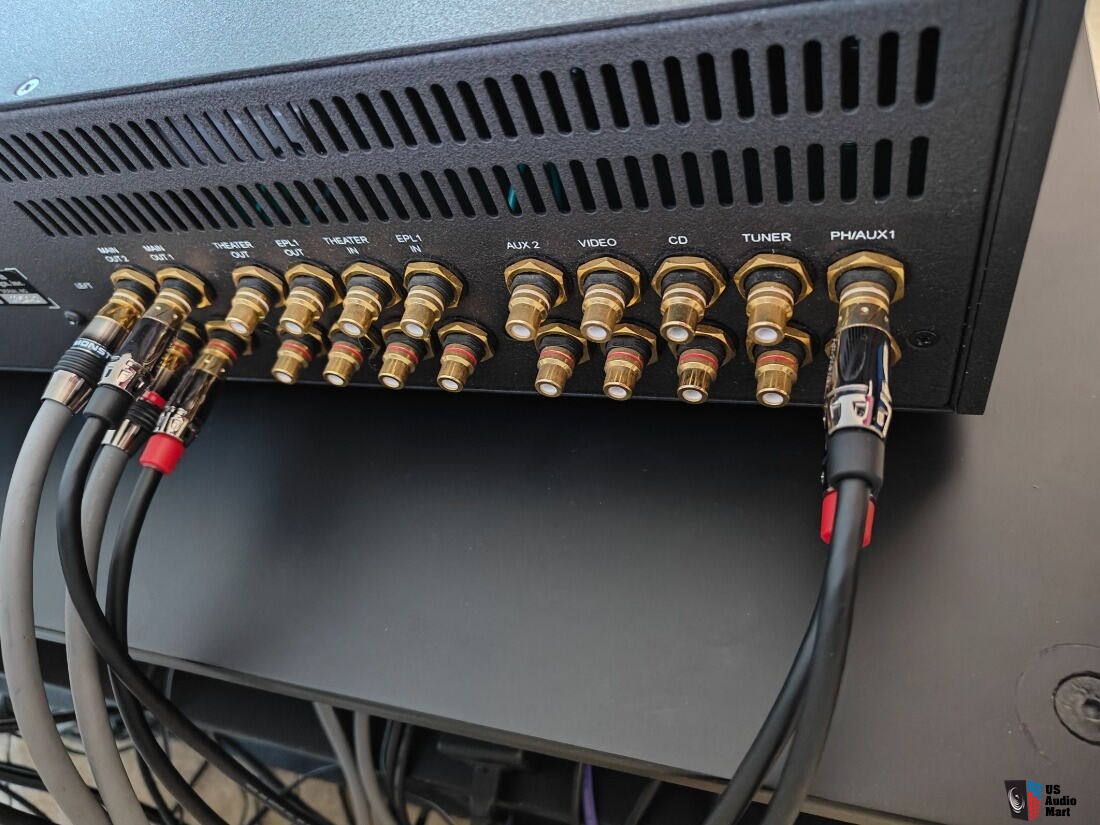 Conrad Johnson CT-5 CT5 Tube Preamplifier Teflon 6N30P 6H30PI Photo ...