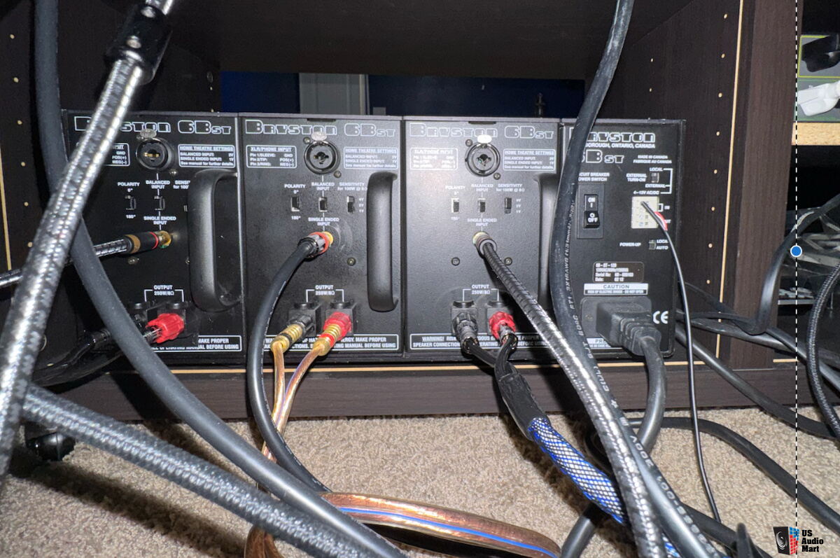 Bryston 6B ST 3-Channel Power Amplifier - Audiophile-Grade Performance ...