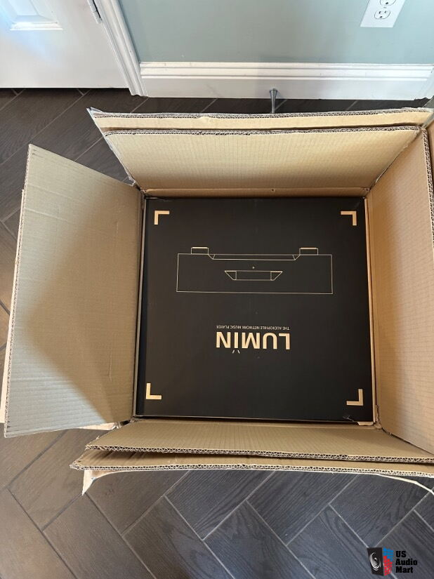 Lumin P-1 Streamer/DAC/Preamp (not the Mini) remote original boxes ...