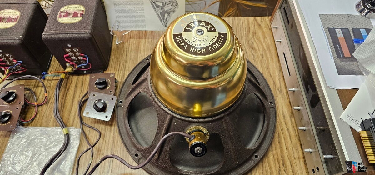 Rare 1960s Jensen G610B triaxial speakers, crossovers, & manuals Photo ...