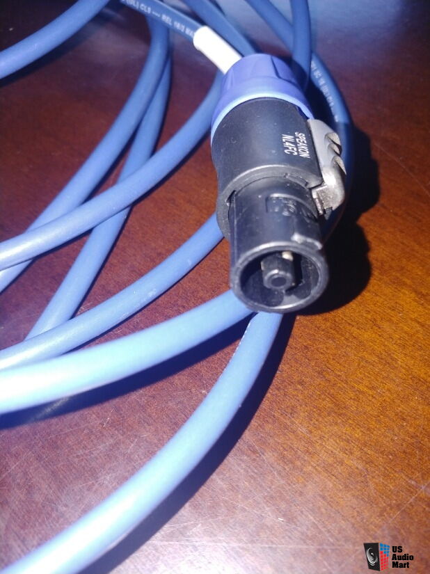 Rel Bassline Blue speakon cable 6m SALE pending Photo #5512265 - US ...