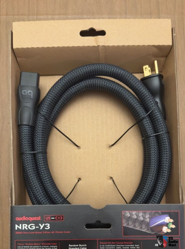 AudioQuest NRG Y3 2 meter power cord C13 US Photo #5512849 - US Audio Mart