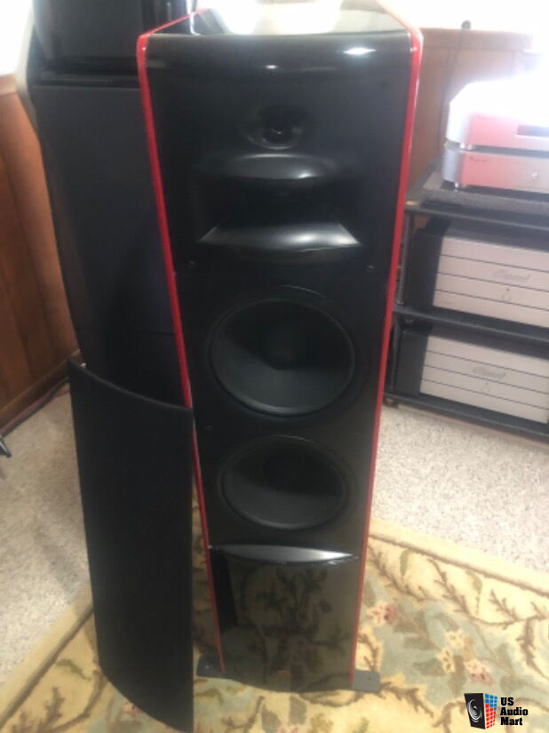 JBL LS80 in custom red finish Photo #5513692 - US Audio Mart