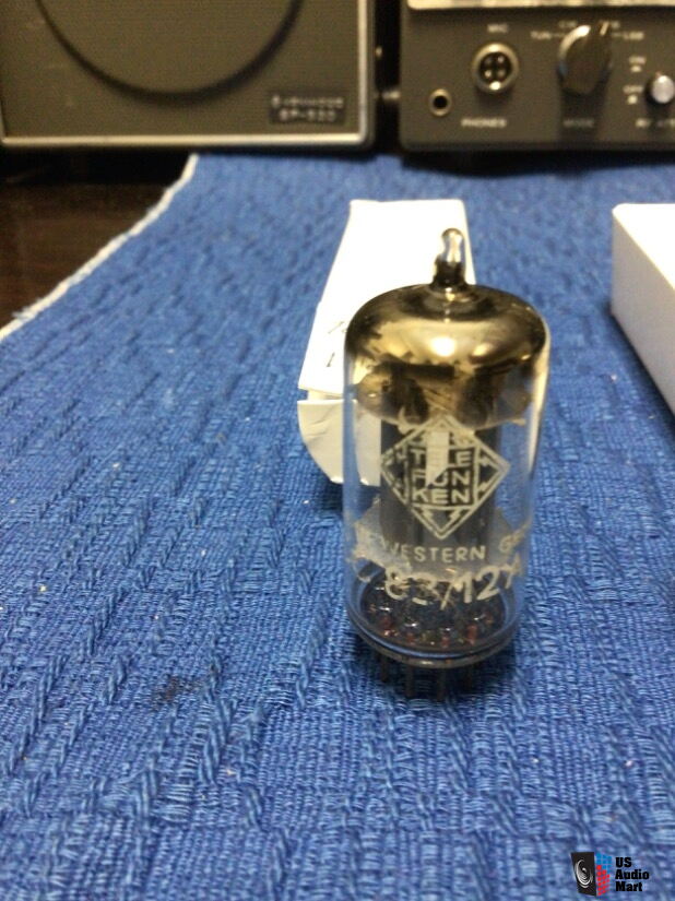 Telefunken 12AX7 Smooth Plate Tubes Matched Pair - Test New Photo ...