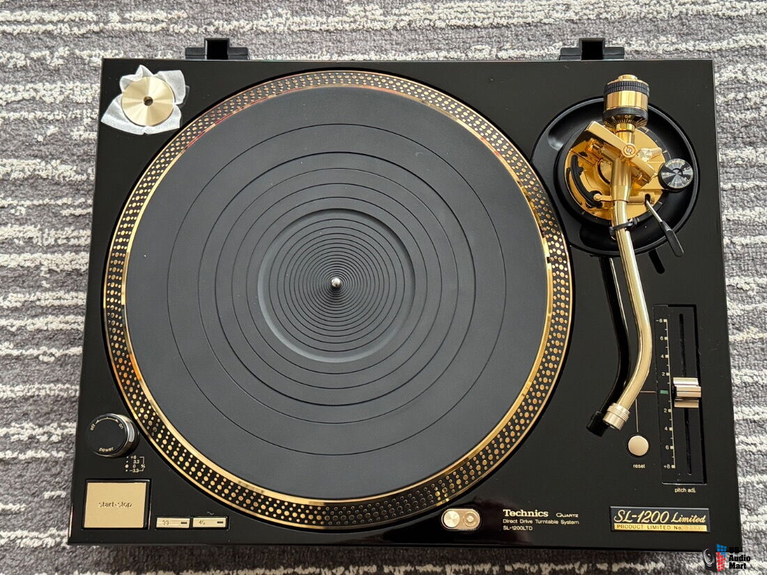 Technics SL-1200LTD Gold Limited Edition Direct Drive Turntable No 2927 ...
