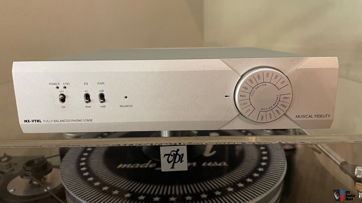 Musical Fidelity MX-VYNL Phono Preamp For Sale - US Audio Mart