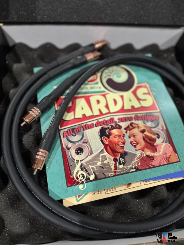 Cardas Clear Reflection RCA interconnect 1.0m Photo #5517598 - US Audio ...