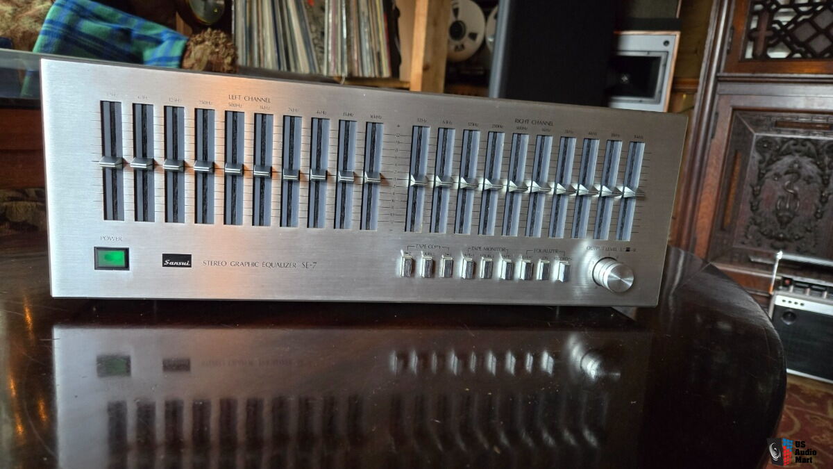 Sansui SE-7 Stereo Graphic Equalizer in Very Good Operational and ...