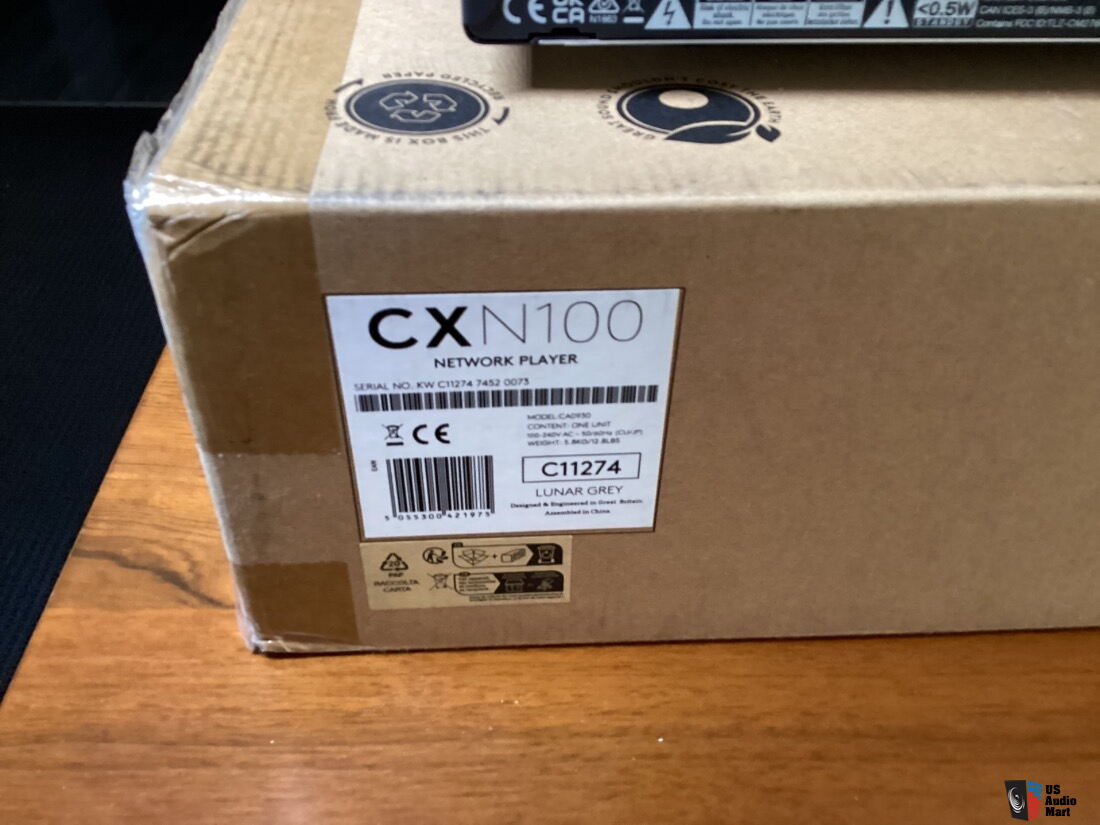 Cambridge Audio CXN100 w/warranty and XLR cables Photo #5517961 - US ...