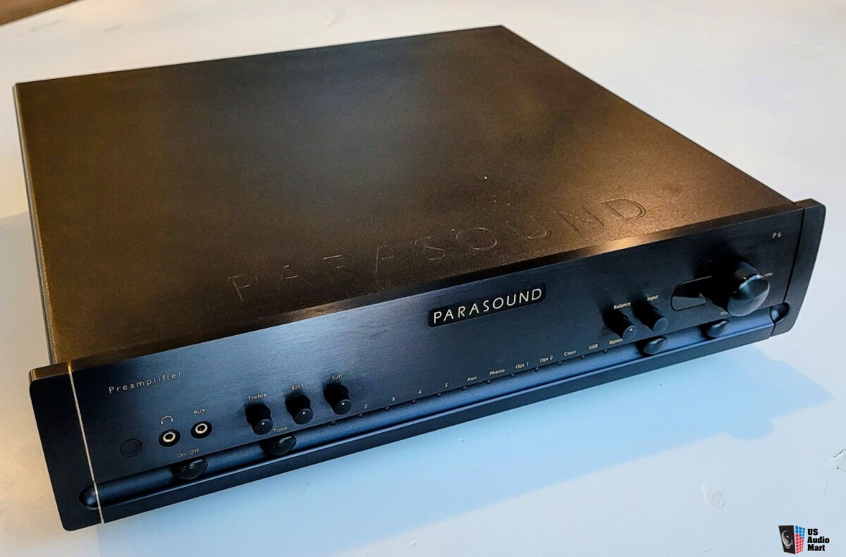 Parasound Halo P6 2.1 Pre Amplifier | Black | Free Shipping For Sale ...