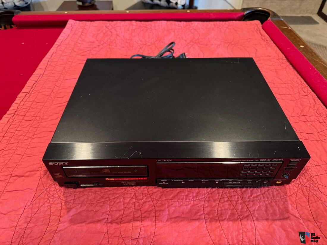 Sony Compact Disc Player CDP-507ESD for Parts/Repair For Sale - Canuck ...