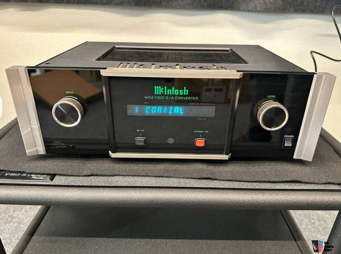 McIntosh MCD-1000 & MDA-1000 CD player and DAC Photo #5521506 - US ...
