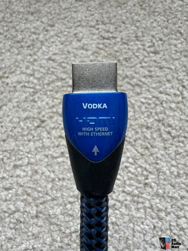 Audioquest Vodka HDMI 2m - with ethernet, 3D and 4K Ultra HD - complete ...