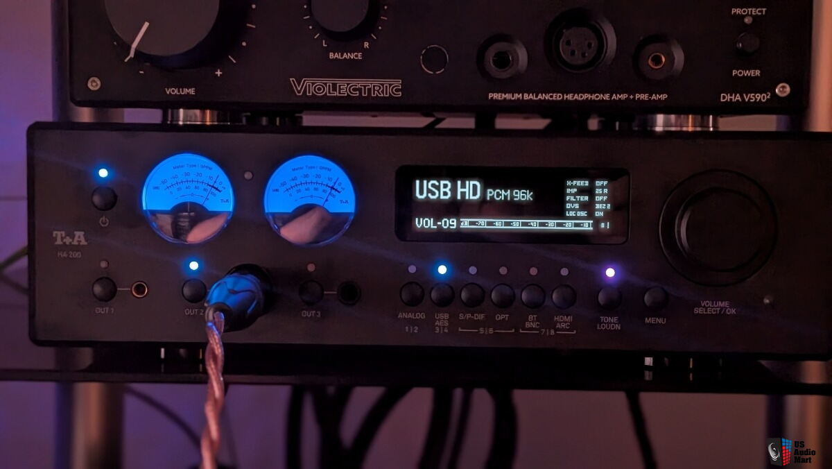 T+A HA 200 Headphone Amplifier / DAC Combo - Audiophile Grade - 'Top of ...