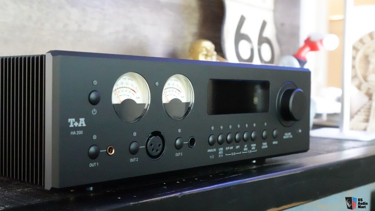 T+A HA 200 Headphone Amplifier / DAC Combo - Audiophile Grade - 'Top of ...