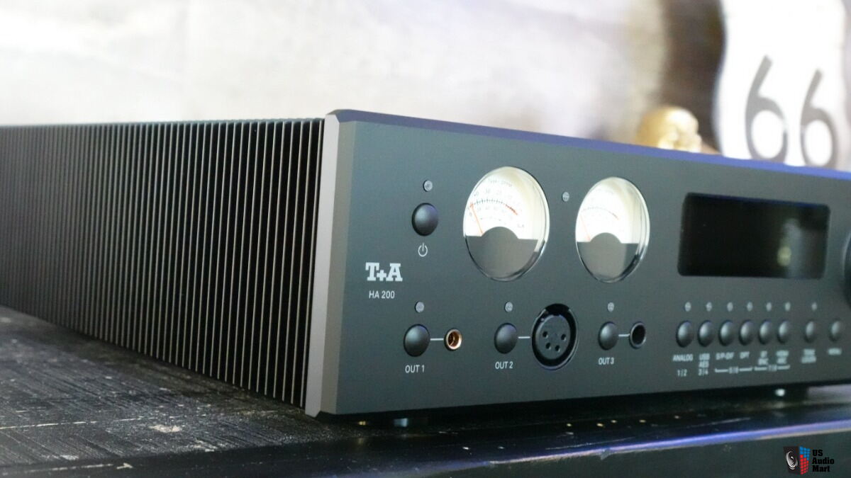T+A HA 200 Headphone Amplifier / DAC Combo - Audiophile Grade - 'Top of ...