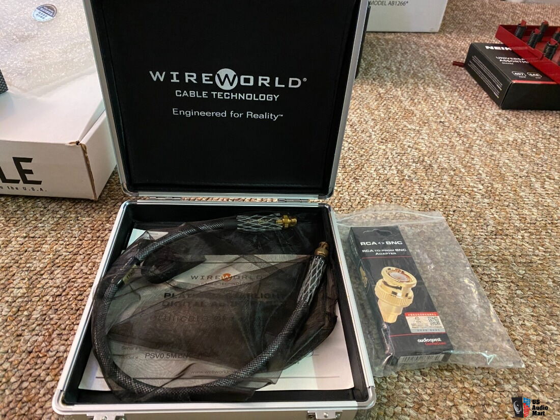 Wireworld Platinum Starlight 7 Digital Cable 0.5M BNC to RCA ...