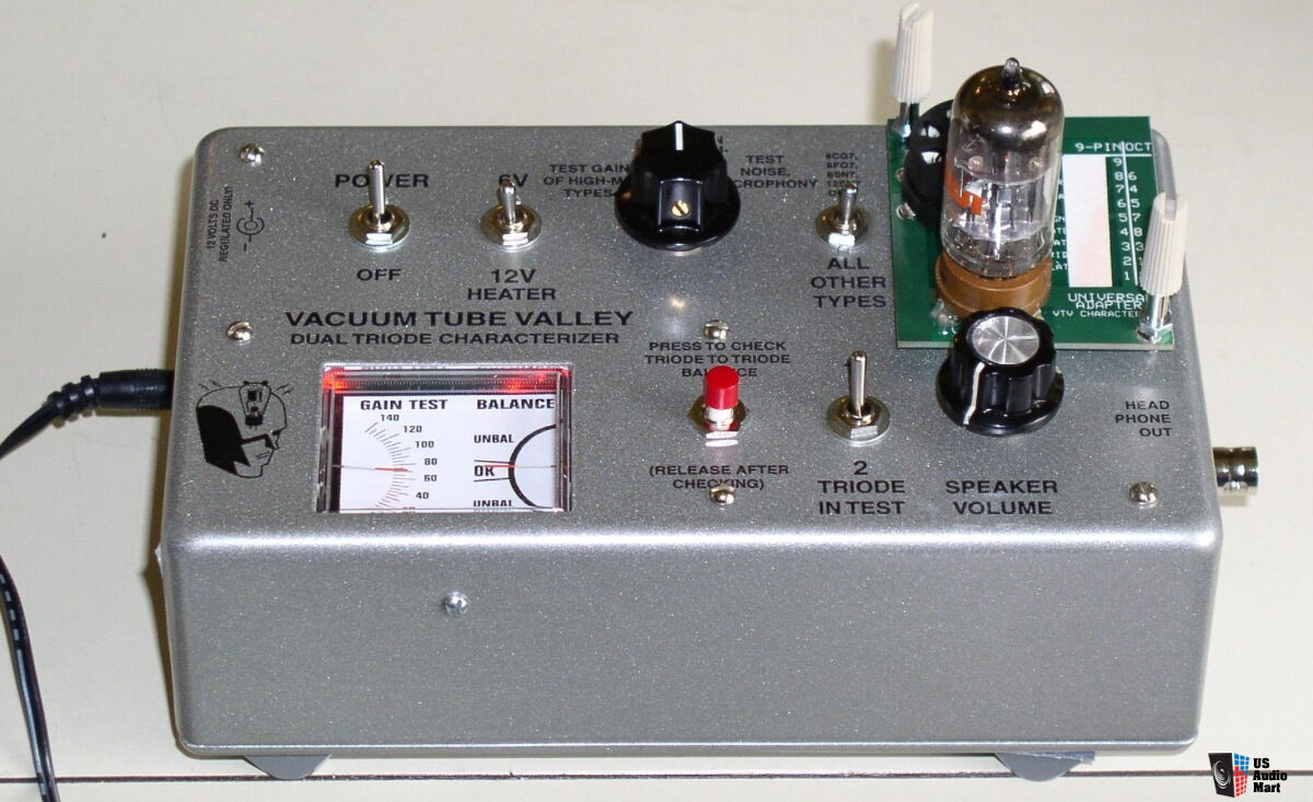 VTV (Vacuum Tube Valley) Dual Triode Characterizer / preamp tube tester ...