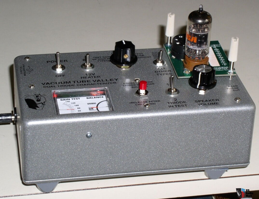 VTV (Vacuum Tube Valley) Dual Triode Characterizer / preamp tube tester ...