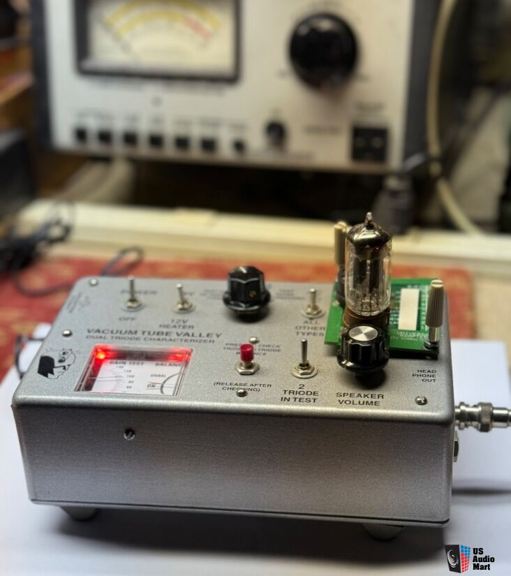 VTV (Vacuum Tube Valley) Dual Triode Characterizer / preamp tube tester ...