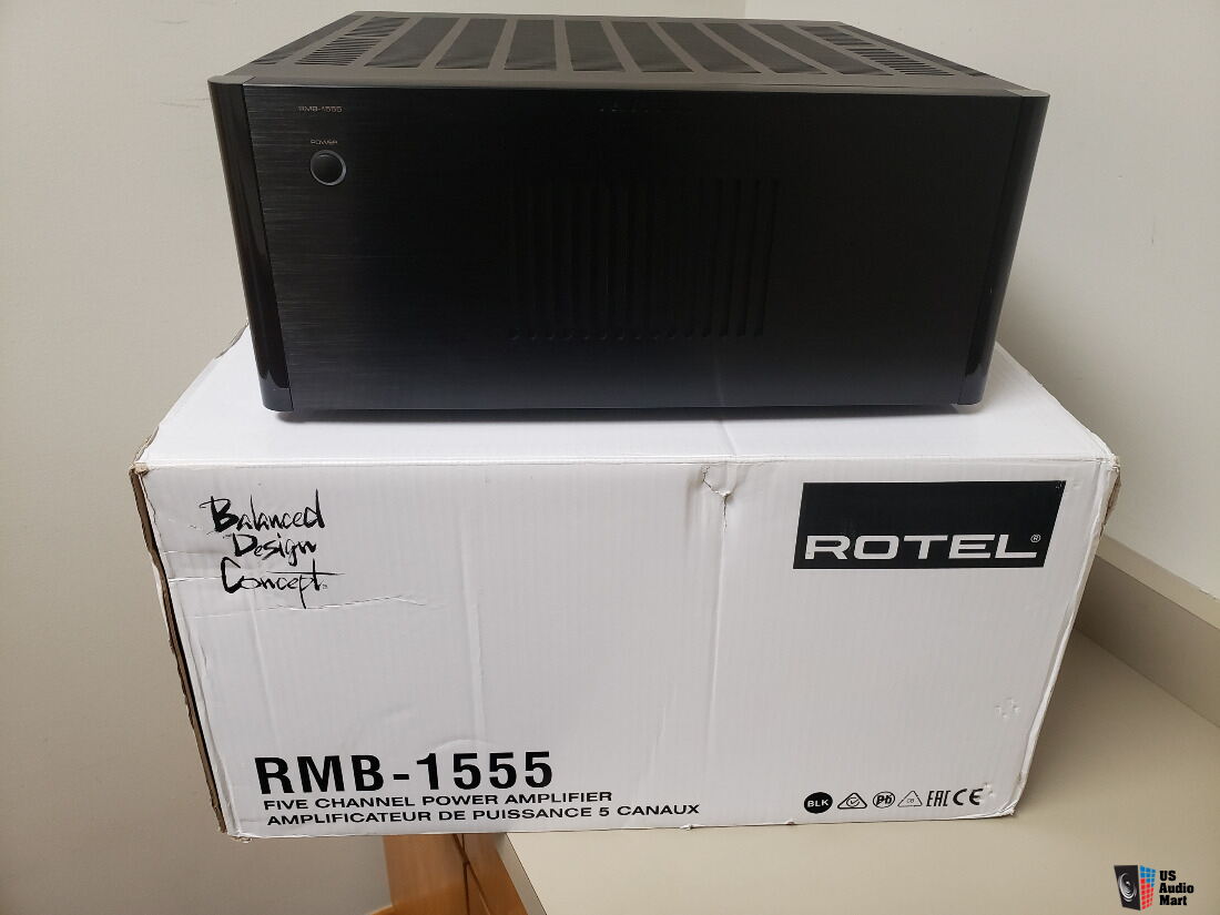 Rotel RMB-1555 - 120 watt x 5-channel Amplifier Photo #5523055 - US ...
