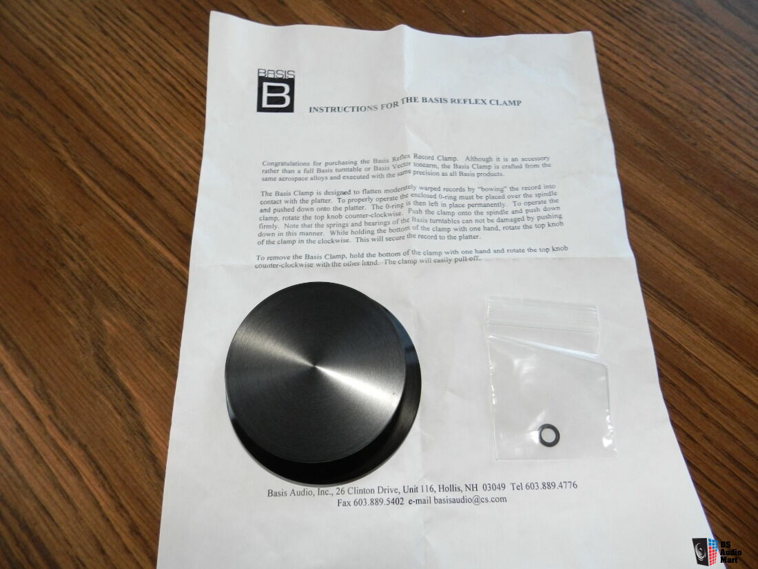 Basis Record Clamp For Sale - US Audio Mart