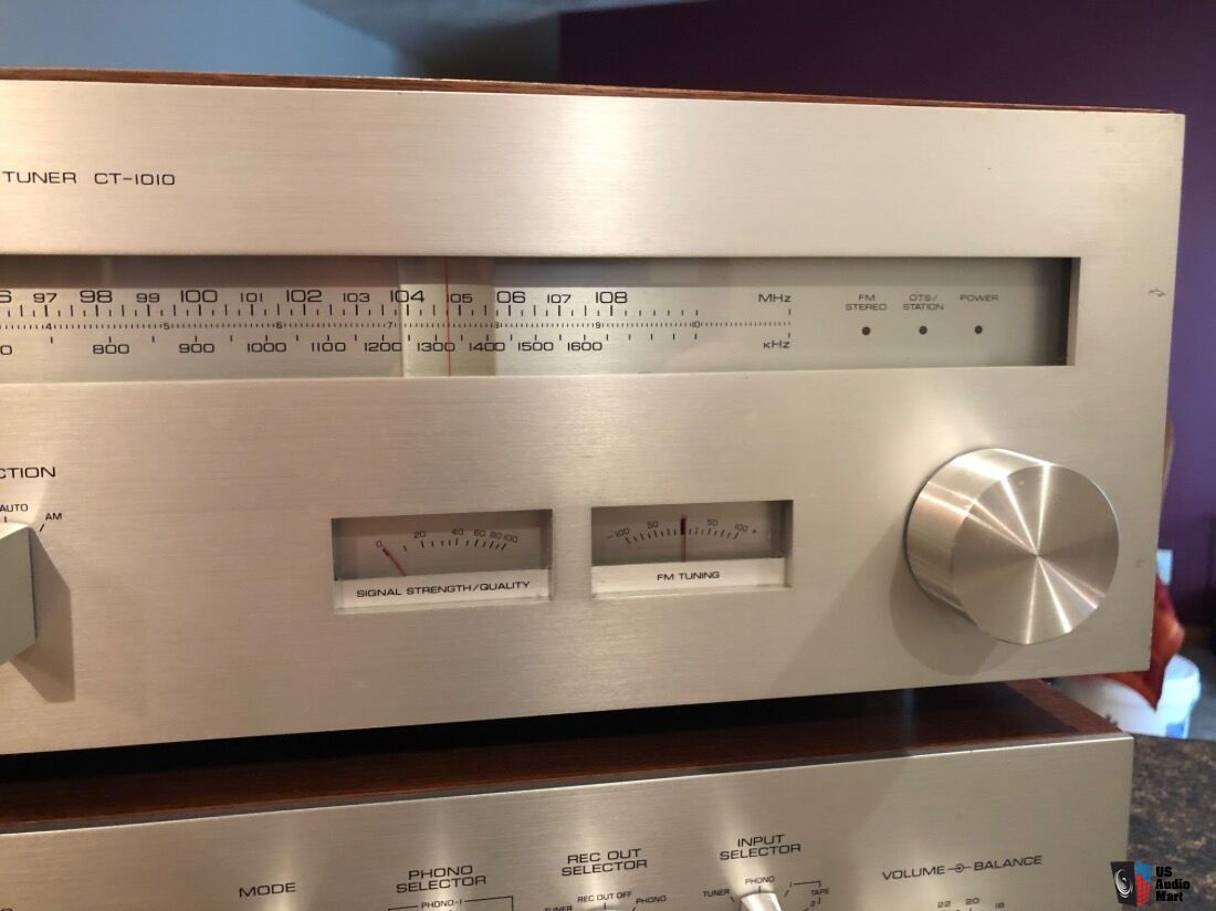 Yamaha ca-2010 and ct-1010 Photo #5524238 - US Audio Mart