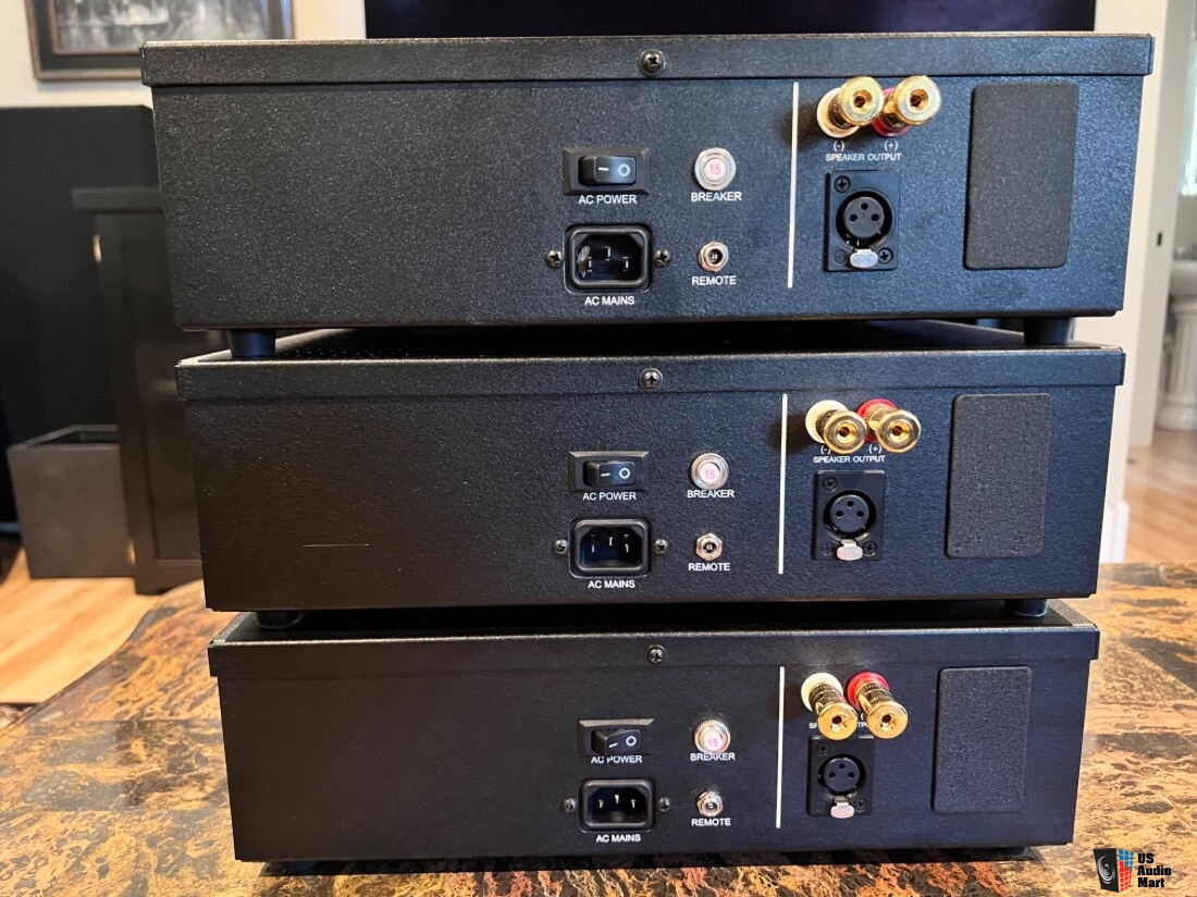 Three Cherry MEGAschino MKII Mono Blocks Photo #5524429 - US Audio Mart