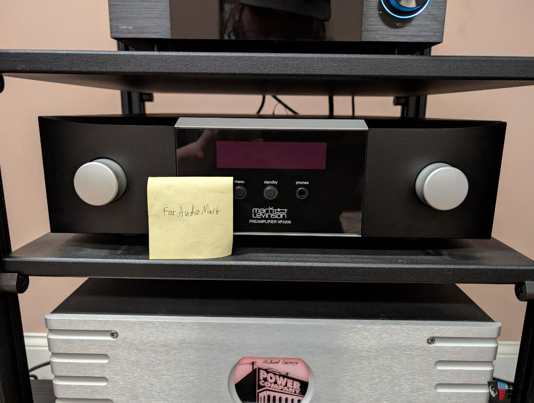 Mark Levinson No. 5206 Dual Monaural Preamplifier Photo #5521287 - US ...
