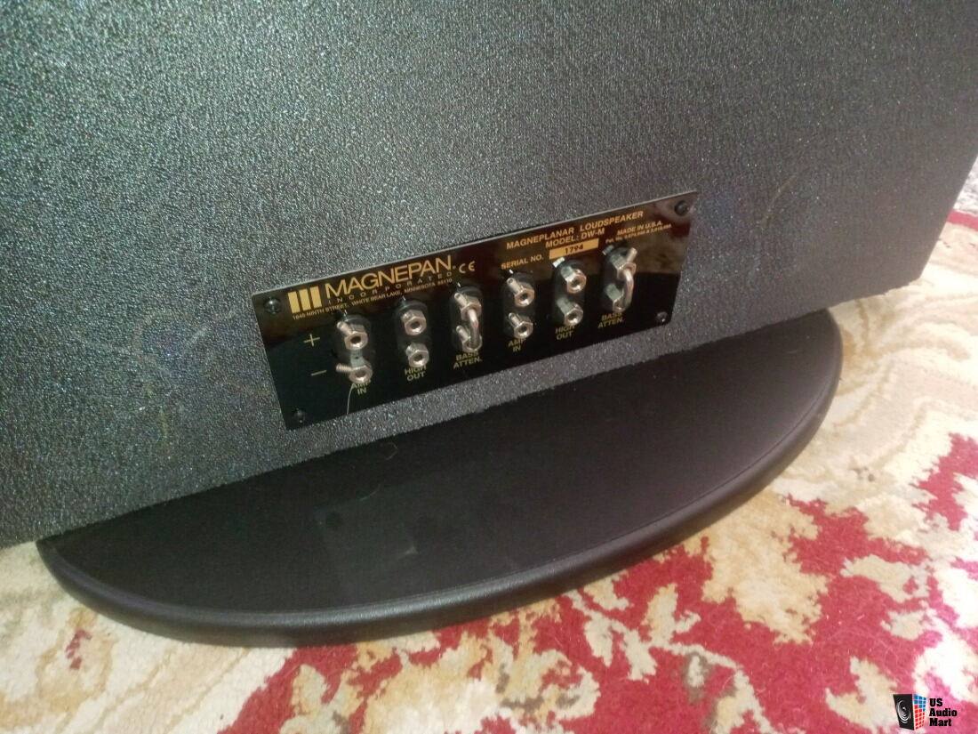 Magnepan DWM Bass Panel 40-200Hz Photo #5527034 - US Audio Mart
