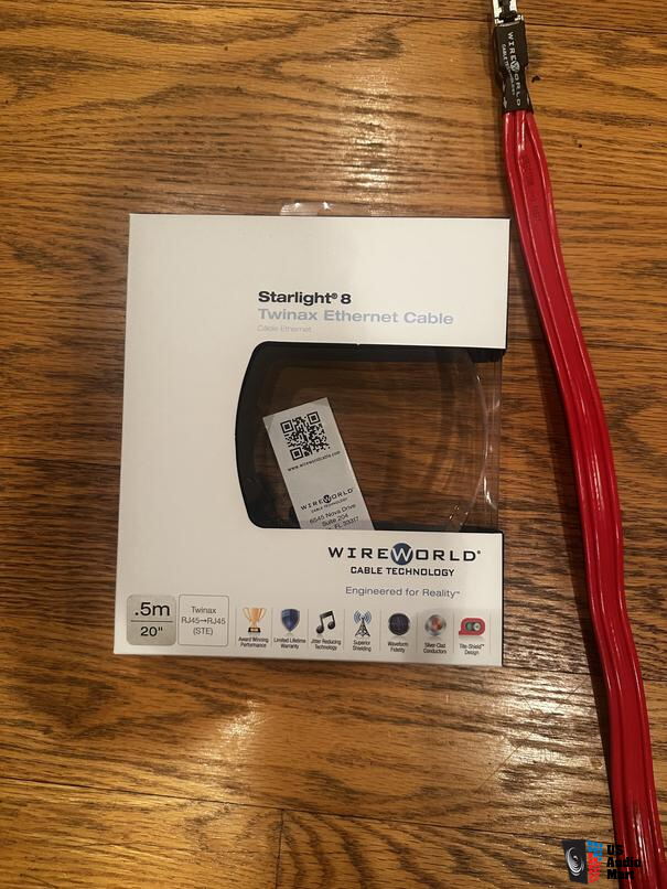 Wireworld Starlight 8 Twinax Ethernet Cable .5M Photo #5527277 - US ...