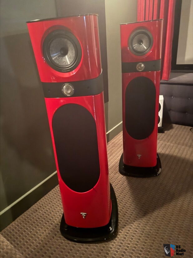 Pair of Focal Sopra 3 speakers, RED Photo #5527283 - US Audio Mart