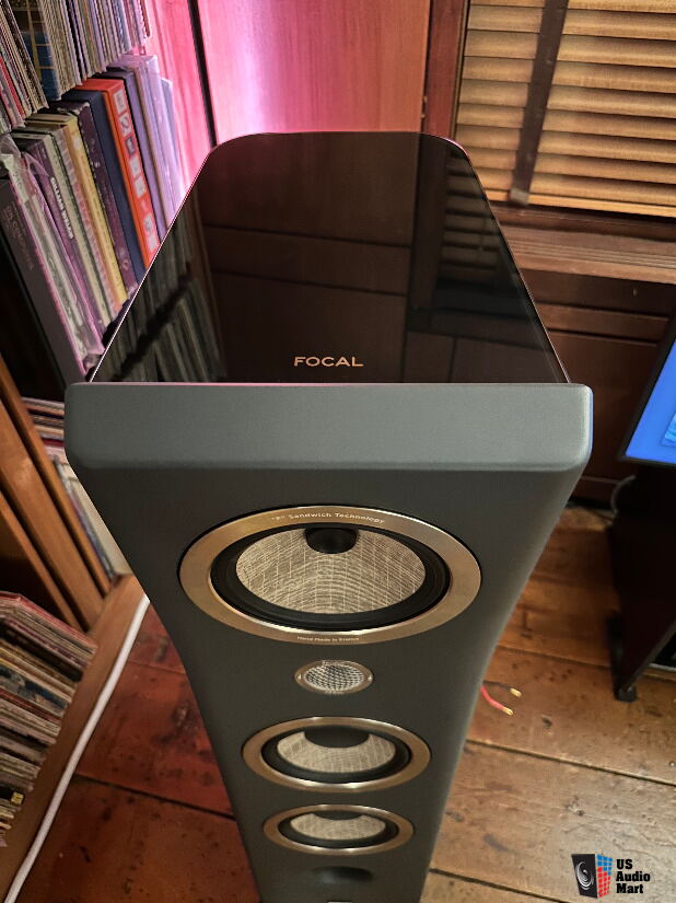 Focal Kanta 2 Floorstanding Speakers - Dark Gray/Walnut Photo #5527500 ...