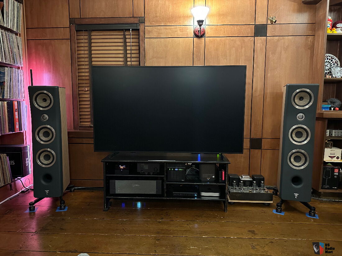 Focal Kanta 2 Floorstanding Speakers - Dark Gray/Walnut Photo #5527503 ...